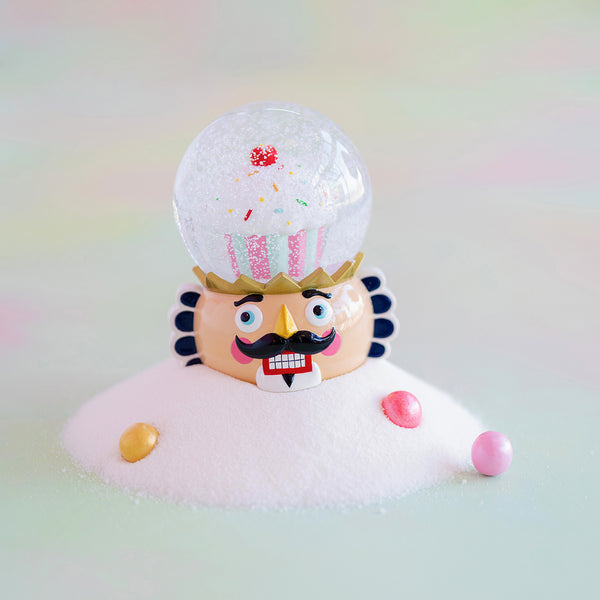 Colonel Cupcake Water Dome Ball - Glitterville Studios