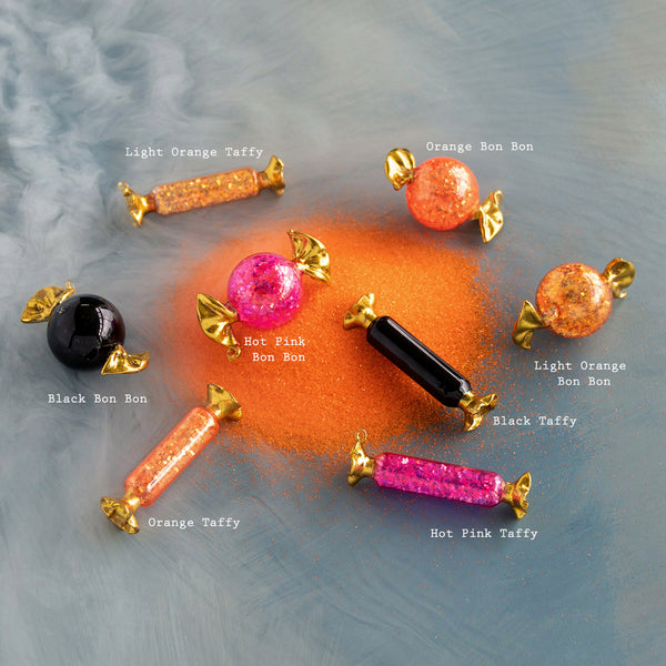 Spooky Sparkle Candy Ornaments - Glitterville Studios